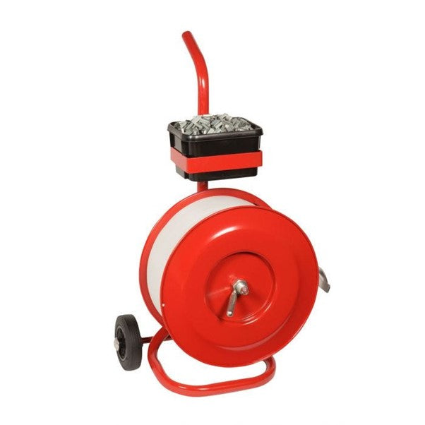 Mobile Dispenser for Plastic Strapping on a 150/190mm cardboard cores ...